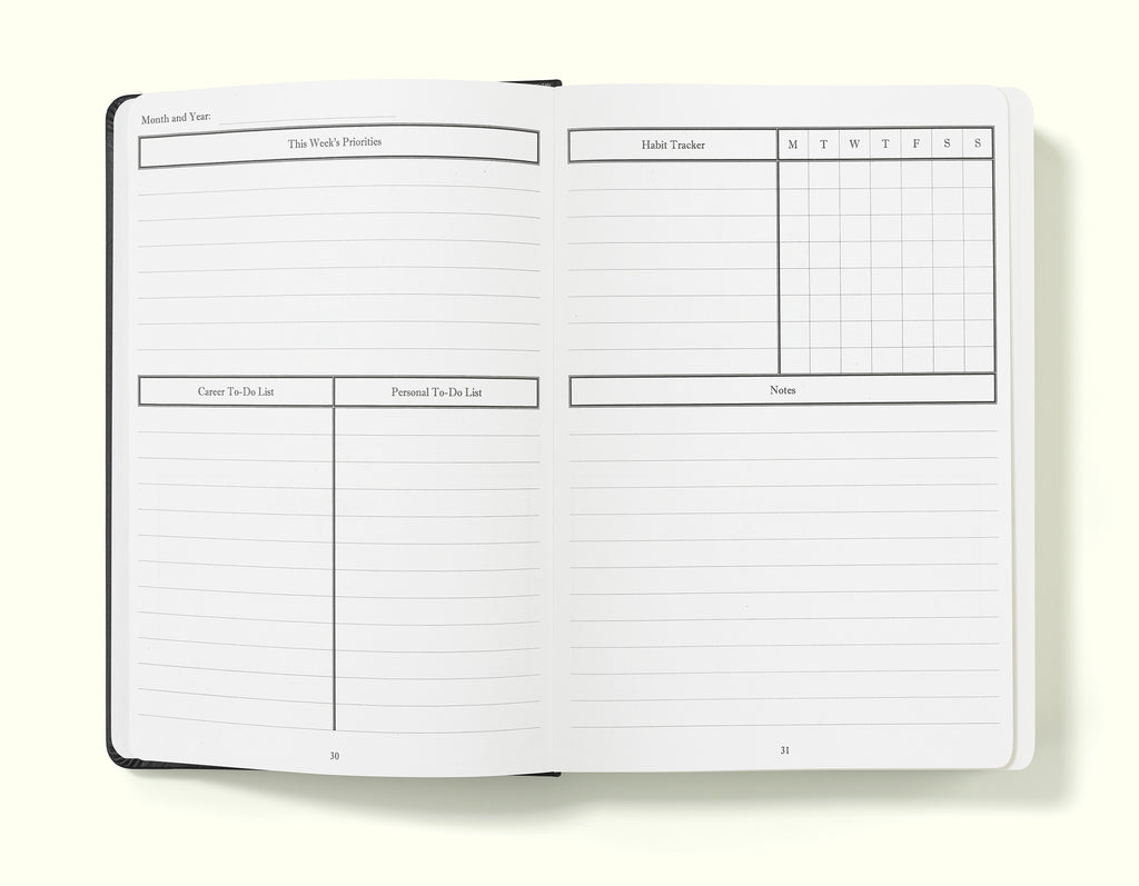 The Productive Journal – Weekly Productivity Planner – Wykeham’s